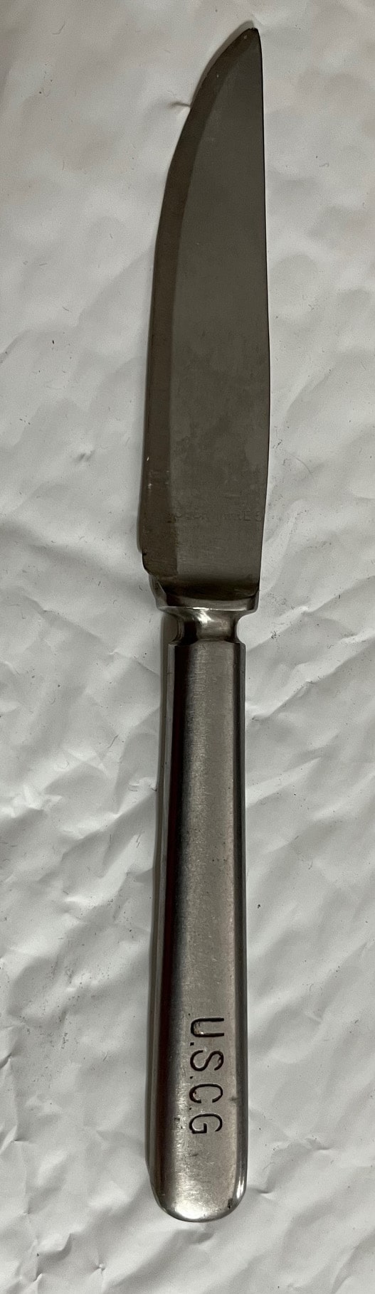 21371. U.S. Coast Guard silver plate flatware marked with “U.S.C.G. and ...