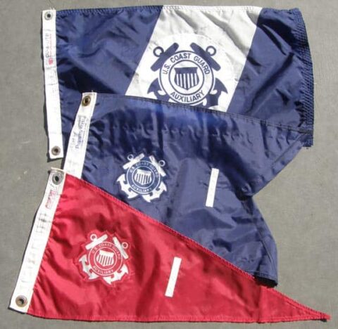 SR-442. U.S. Coast Guard Auxiliary, Division Vice Captain Pennant ...