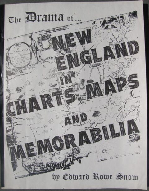 Maps by Edward Rowe Snow for use in his many books. – lighthouseantiques
