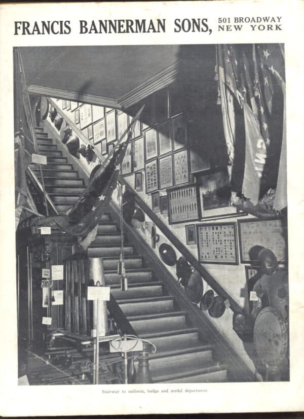 2614. MILITARY GOODS CATALOGUE 1938 – CANNON, UNIFORMS, GATLING GUNS ...