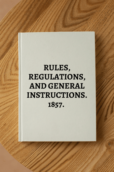 4410. United States Light-House Establishment. RULES, REGULATIONS, AND ...
